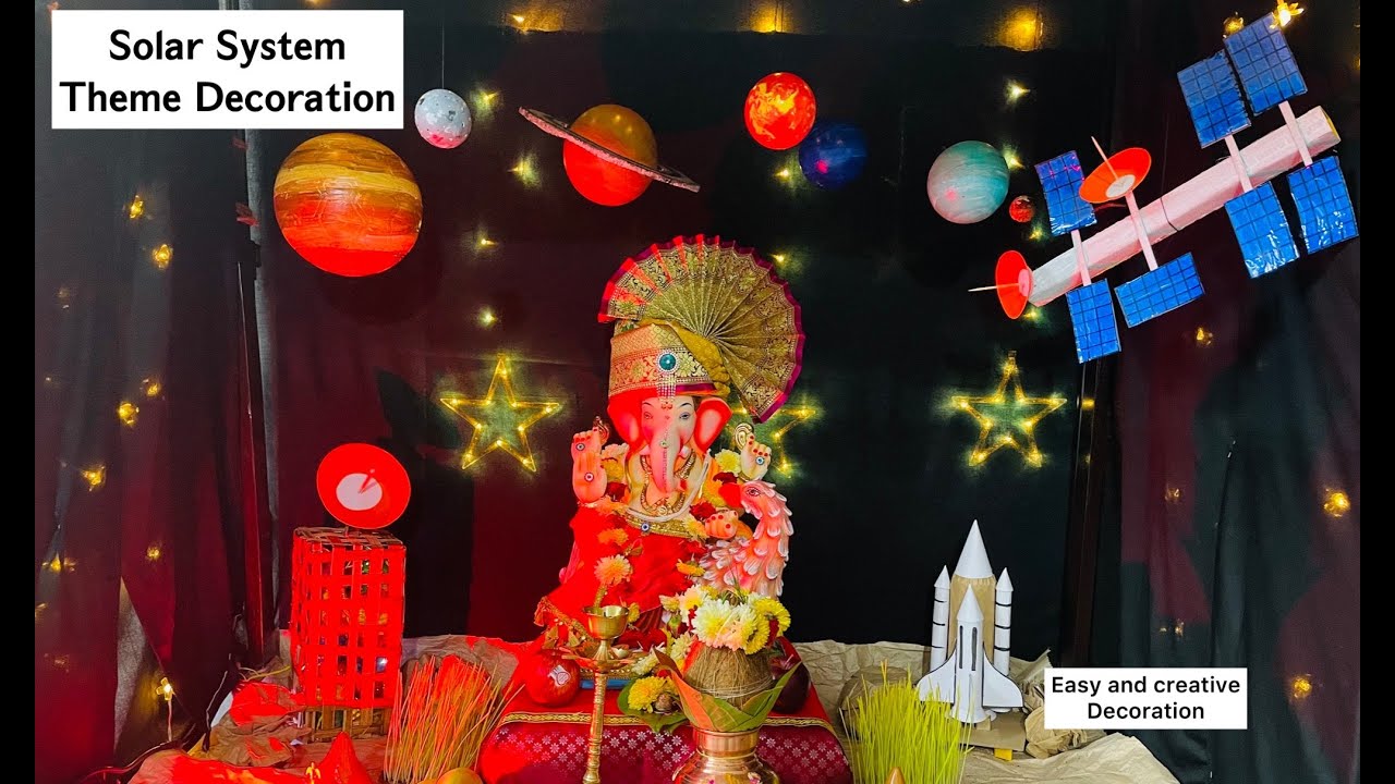 Best Ganpati Decoration Ideas for Home | Theme-based Ganpati Decoration ...