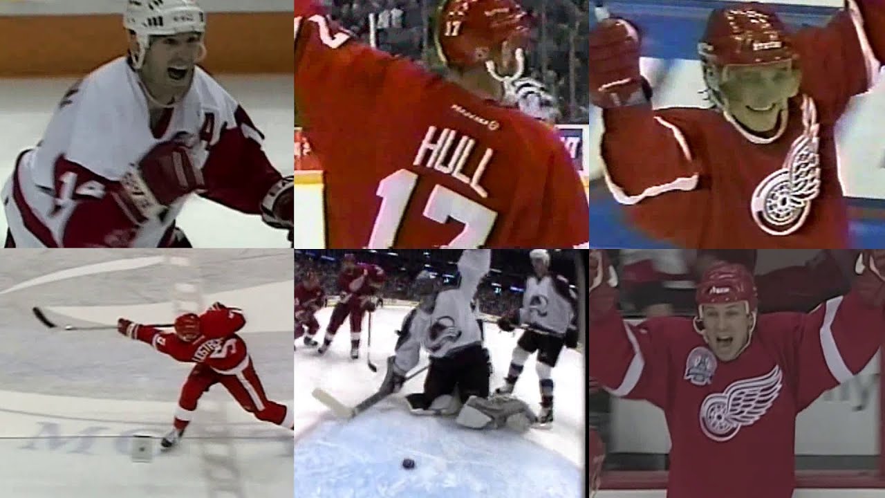 Detroit Red Wings: Game-Winning Goals (2001-02 Season) - YouTube