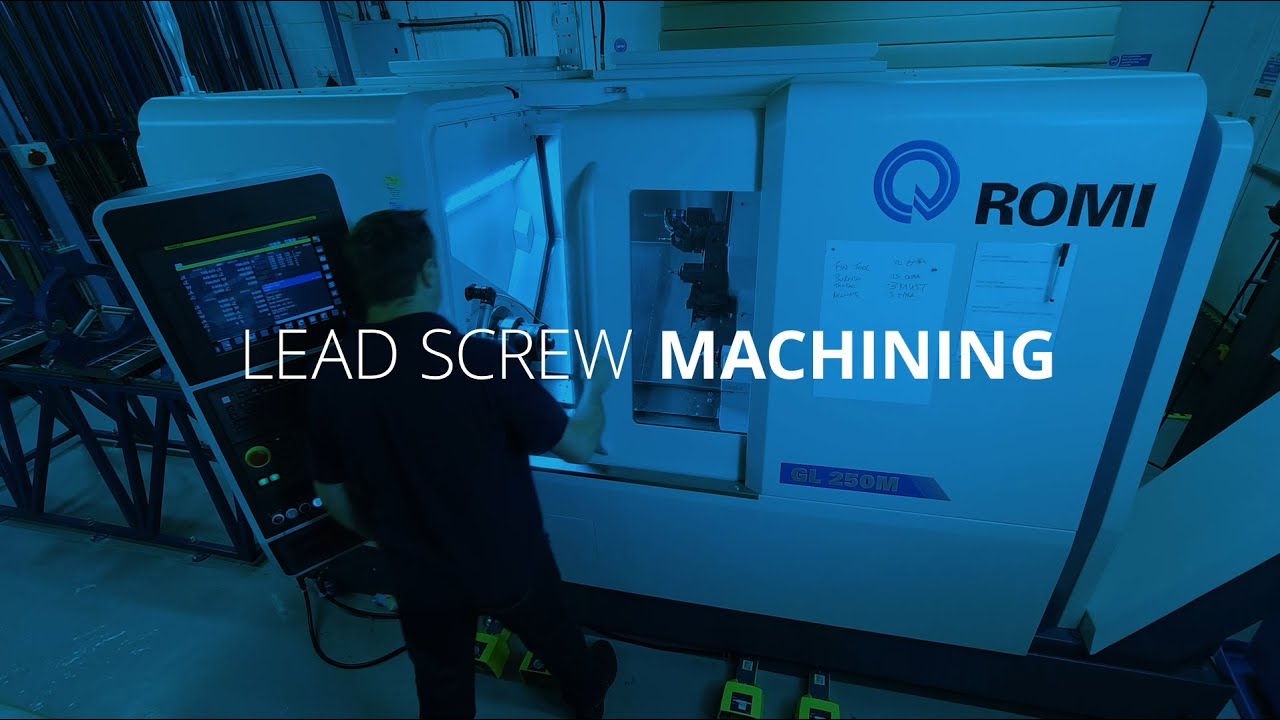 Lead Screw Machining - YouTube