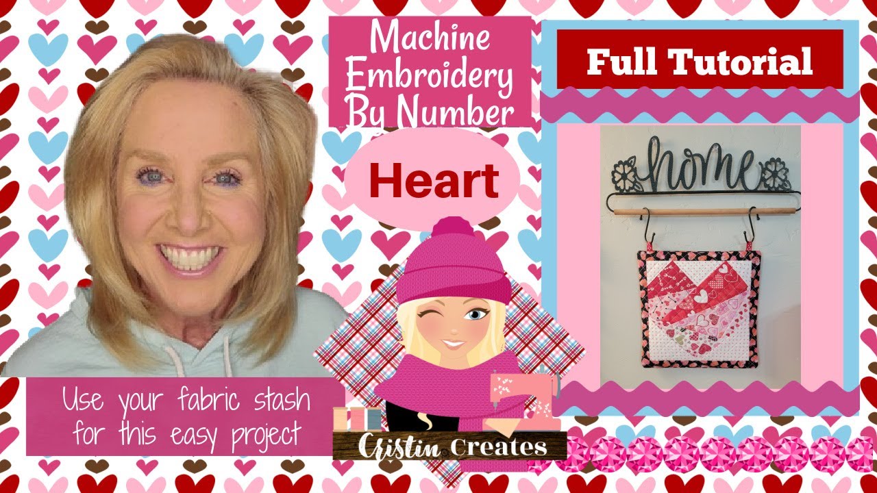 Kimberbell Machine Embroidery By Number - Winter Collection - Heart ...