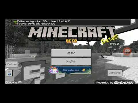 Como instalar a textura Java ui no MINECRAFT (simples) - YouTube