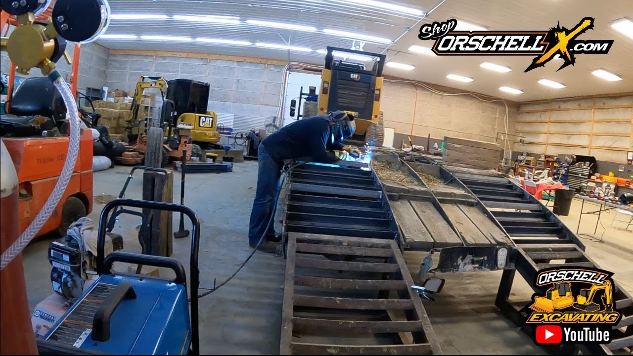 Trying out the New Miller 211 Welder. Fabricating new ramps for the ...