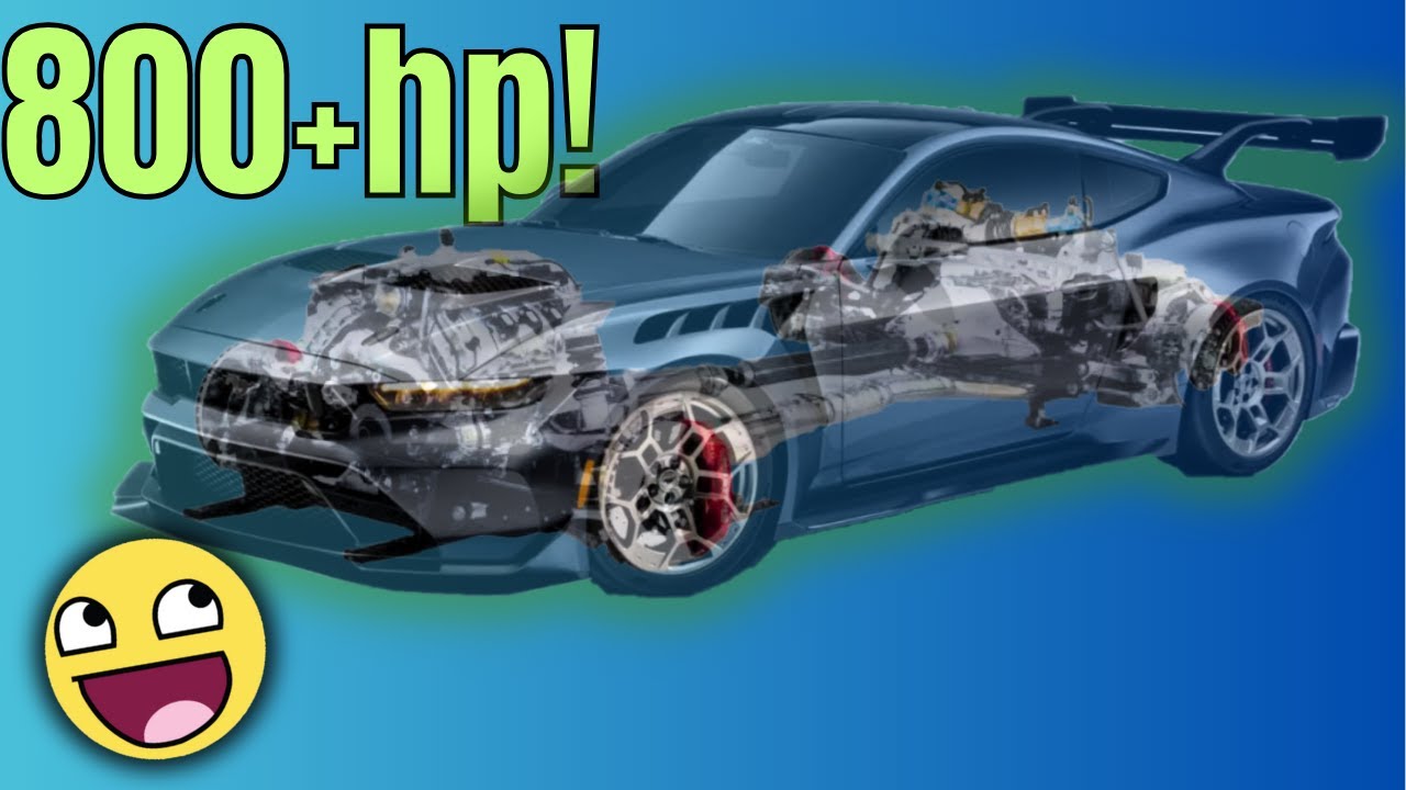 The Engineering Marvel Of The Mustang GTD's Drivetrain!! - YouTube