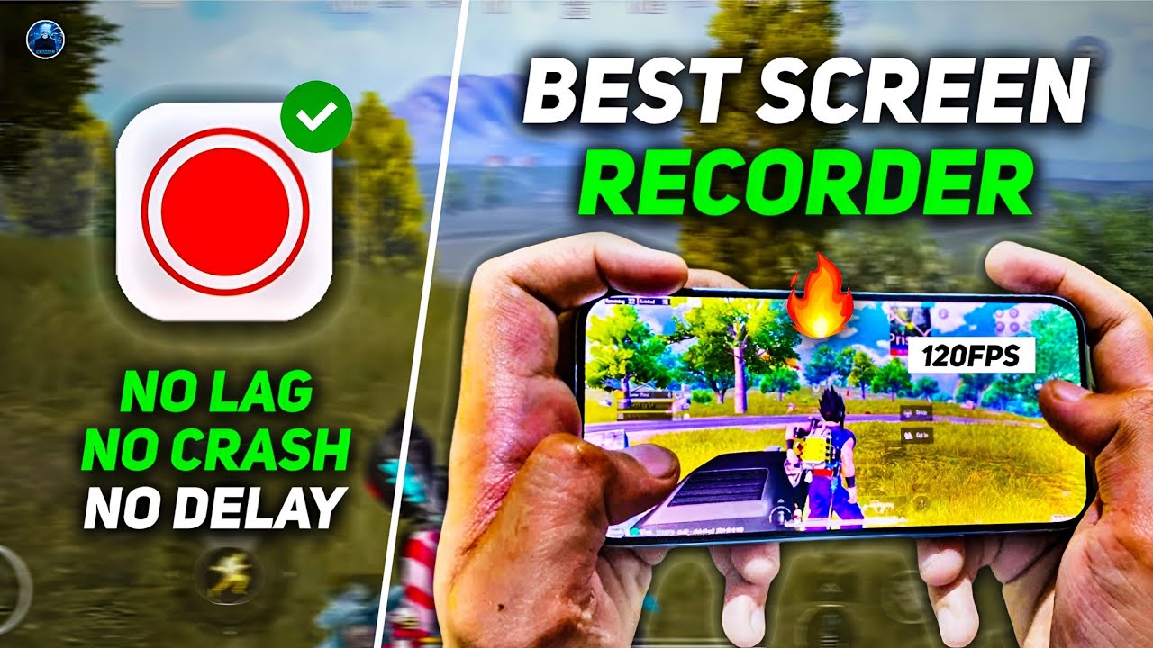 Best No Lag Screen Recorder For Bgmi Android | How To Record Bgmi Pubg Gameplay Without Lag in ...