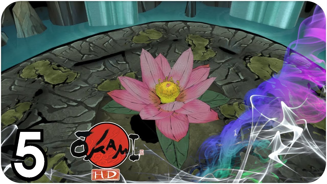 Okami Hd Gameplay Walkthrough Spider Queen Boss Part 5 Youtube