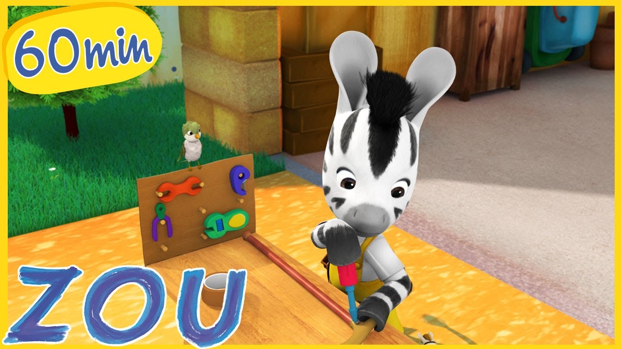 1H de Zou en español 🛠️🦓 Temporada 2 | Nueva recopilación | Zou el ...