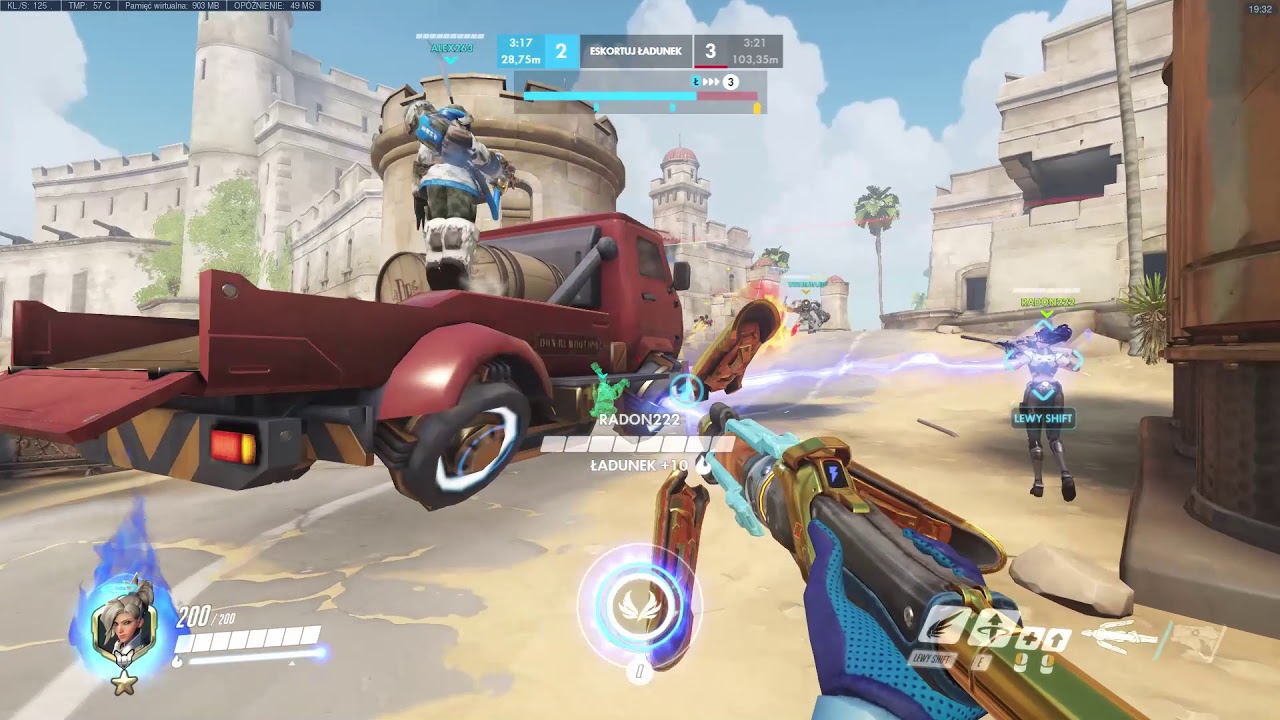 Overwatch- Rywalizacja 180. Mercy - YouTube