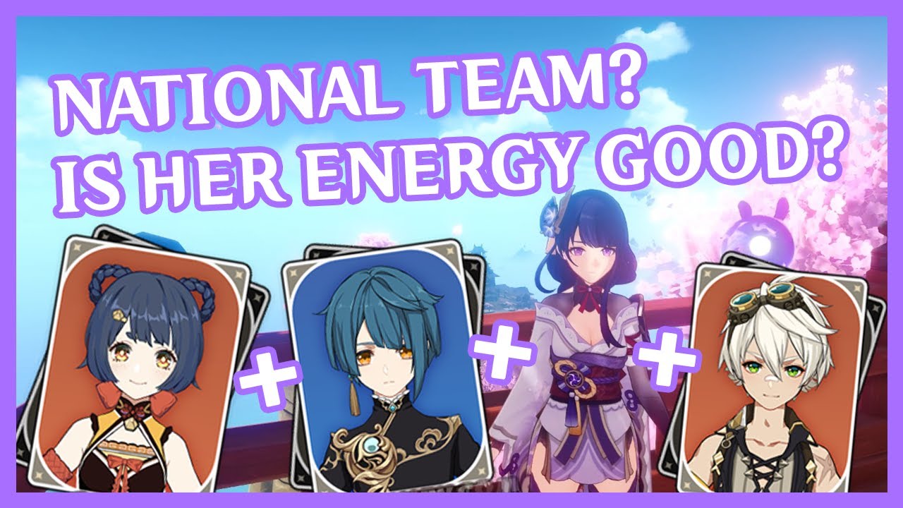 Is Raiden's Energy Good? National Team Showcase + Electro Battery ...