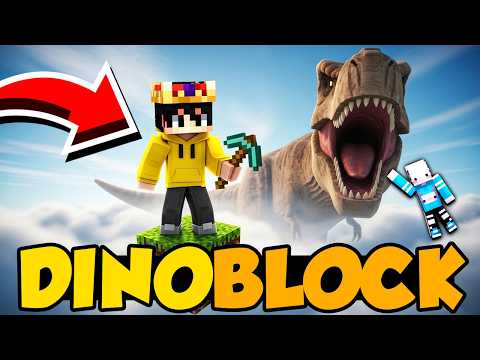 TEK BLOK DİNOZOR!! | Minecraft | DinozorBlock #1