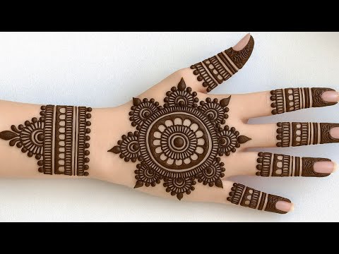 Diwali Special Mehndi Design | New Backhand Mehndi Design | Simple Mehndi Design | Mehandi Designs 