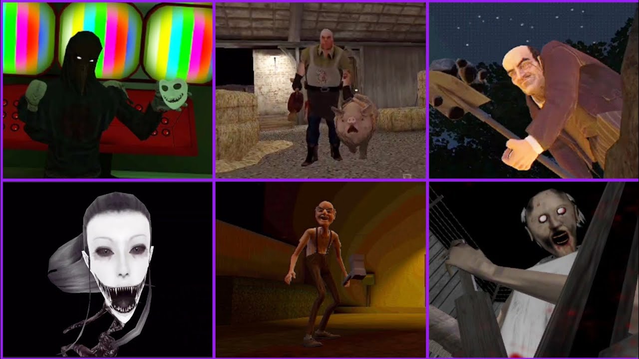 Death Scenes #8 | Granny🤡Mr Meat🤡 Smiling-X Zero🤡 Scary Mansion & More ...
