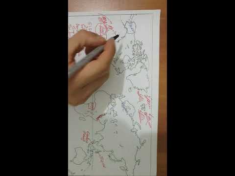 Dünya Haritası Üzerinde Dünyanın Şekli #tyt #ayt #coğrafya #kpss #ders #yks #tytsorutahmini
