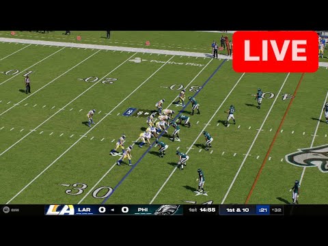 NFL LIVE🔴Philadelphia Eagles vs.Los Angeles Rams|NFL Full Game-19th ...