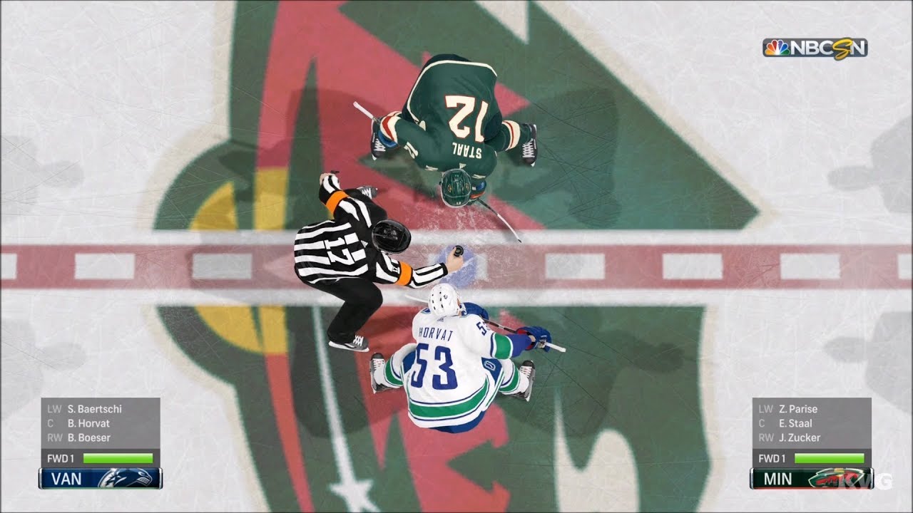 NHL 19 - Minnesota Wild vs Vancouver Canucks - Gameplay (HD ...