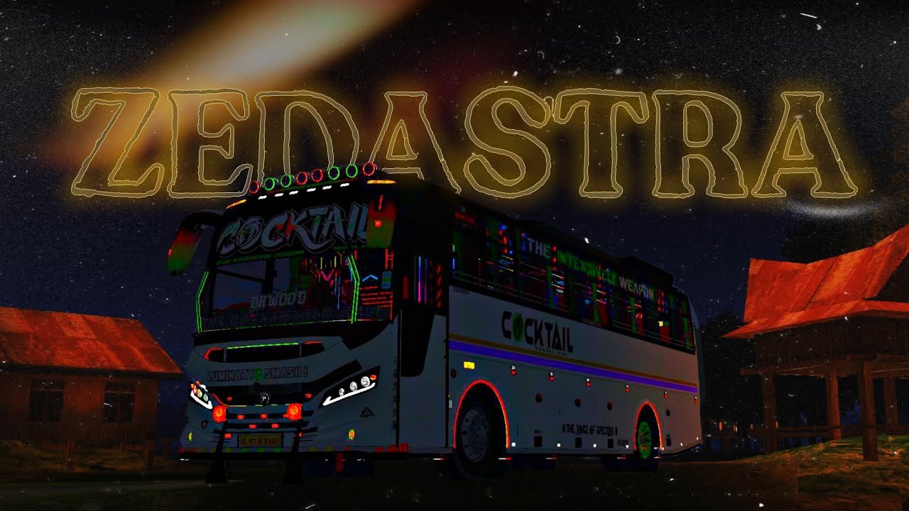ZED ASTRA 🔥BUSSID MOD BY TVZ REALISTIC MOD ZEDASTRA BS4 🔴 - YouTube
