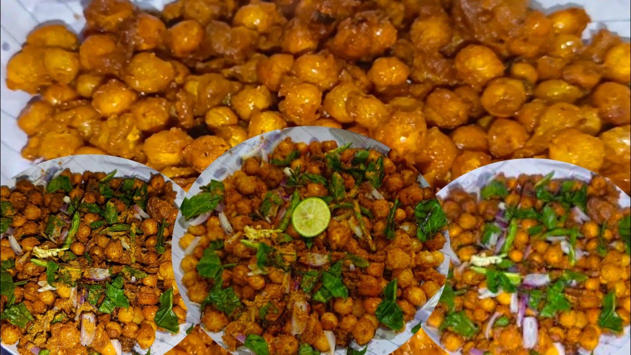 Crispy Chana Fry Recipe By Namak Mirch||super tasty tea time snack😋 ...