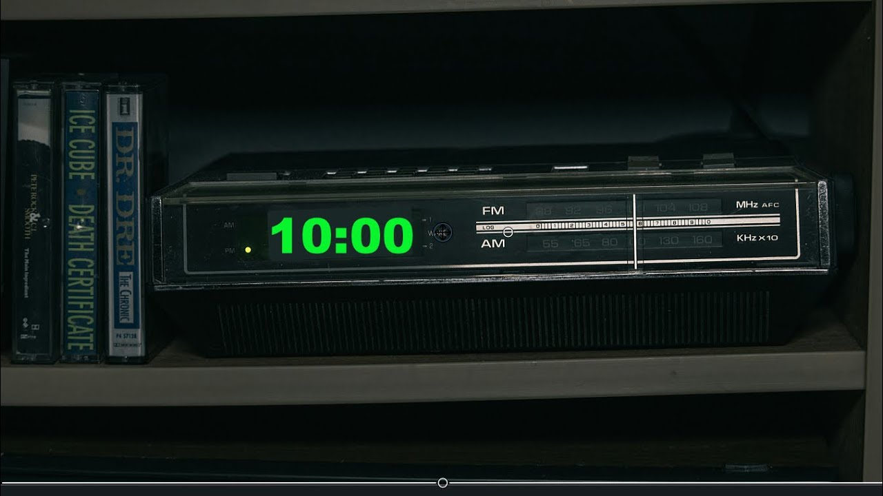 10 Minute Timer Old School Alarm Clock LOUD Alarm | No Music - YouTube