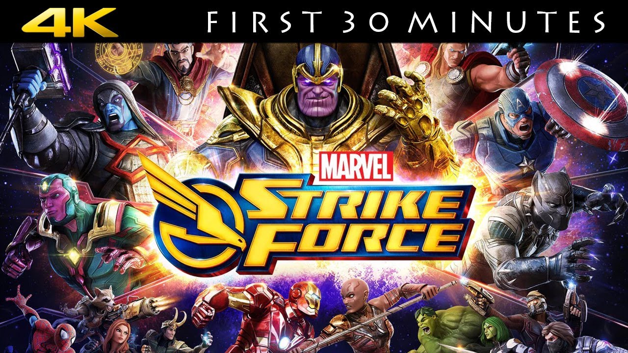 [MOBILE] Marvel Strike Force (4K 60 FPS Gameplay) - YouTube