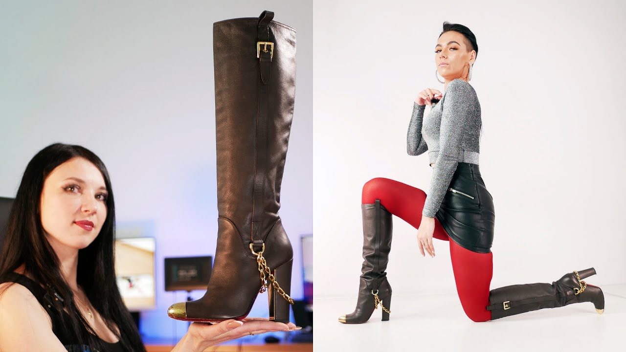 Kristina's GIANMARCO LORENZI IT38 EU38,5 US8 chromed steel toe block ...