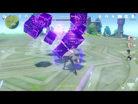 Genshin Impact | Pelea de Hipostasis Anemo | Aleph - YouTube