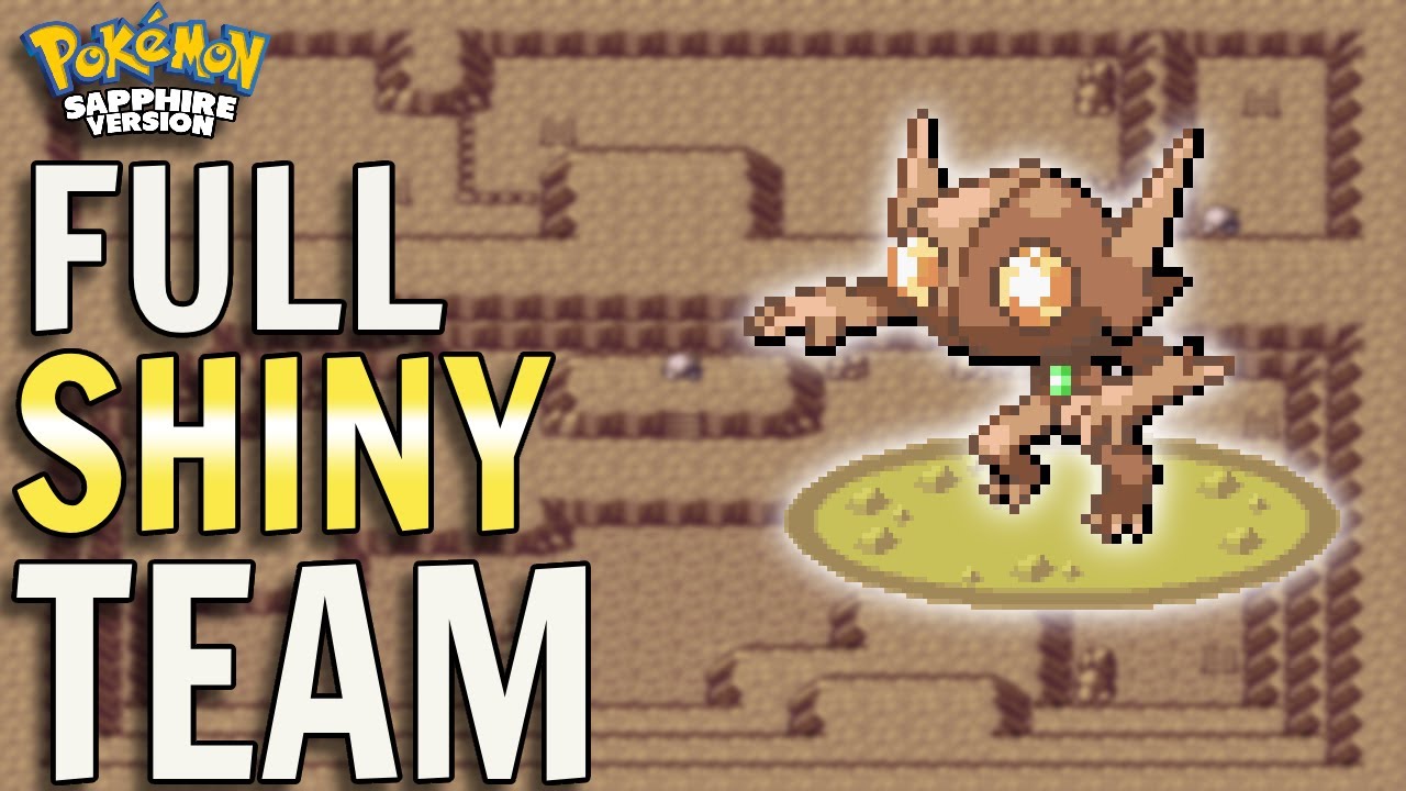 Shiny Hunting EVERY Version Exclusive in Pokemon Sapphire Part 3 ...