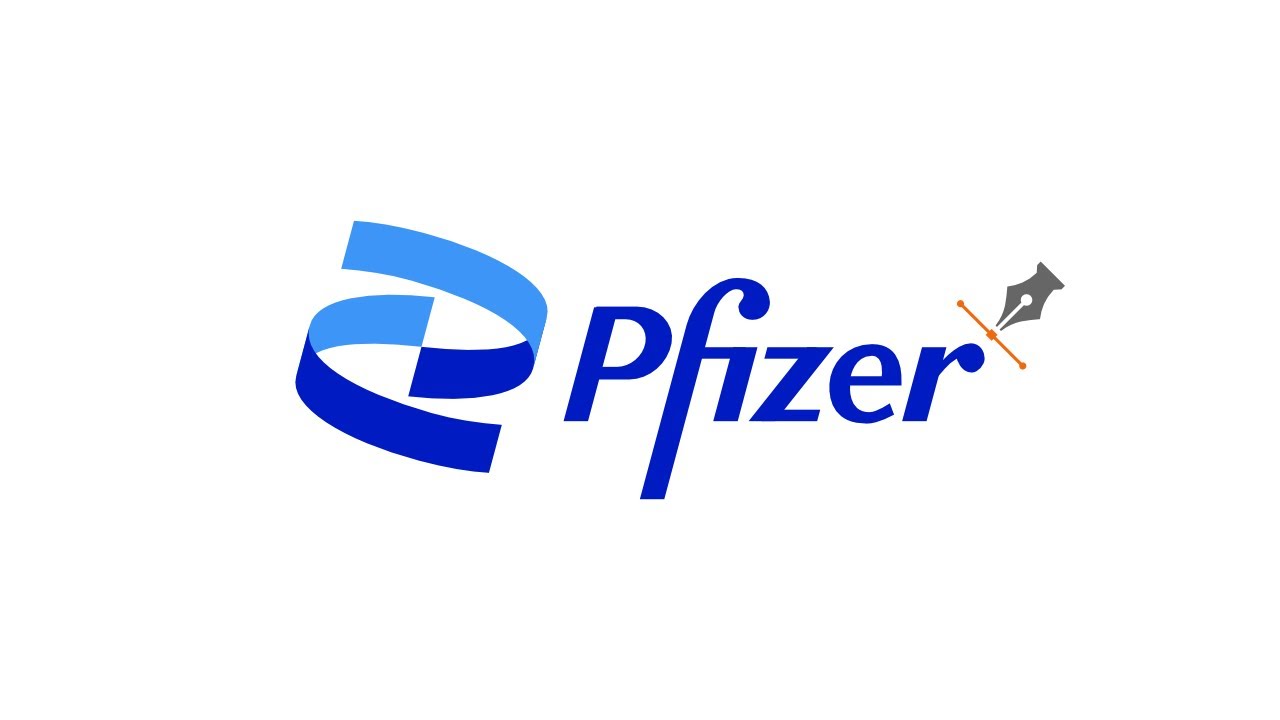 Inkscape Howto - Pfizer Logo (2021) - YouTube
