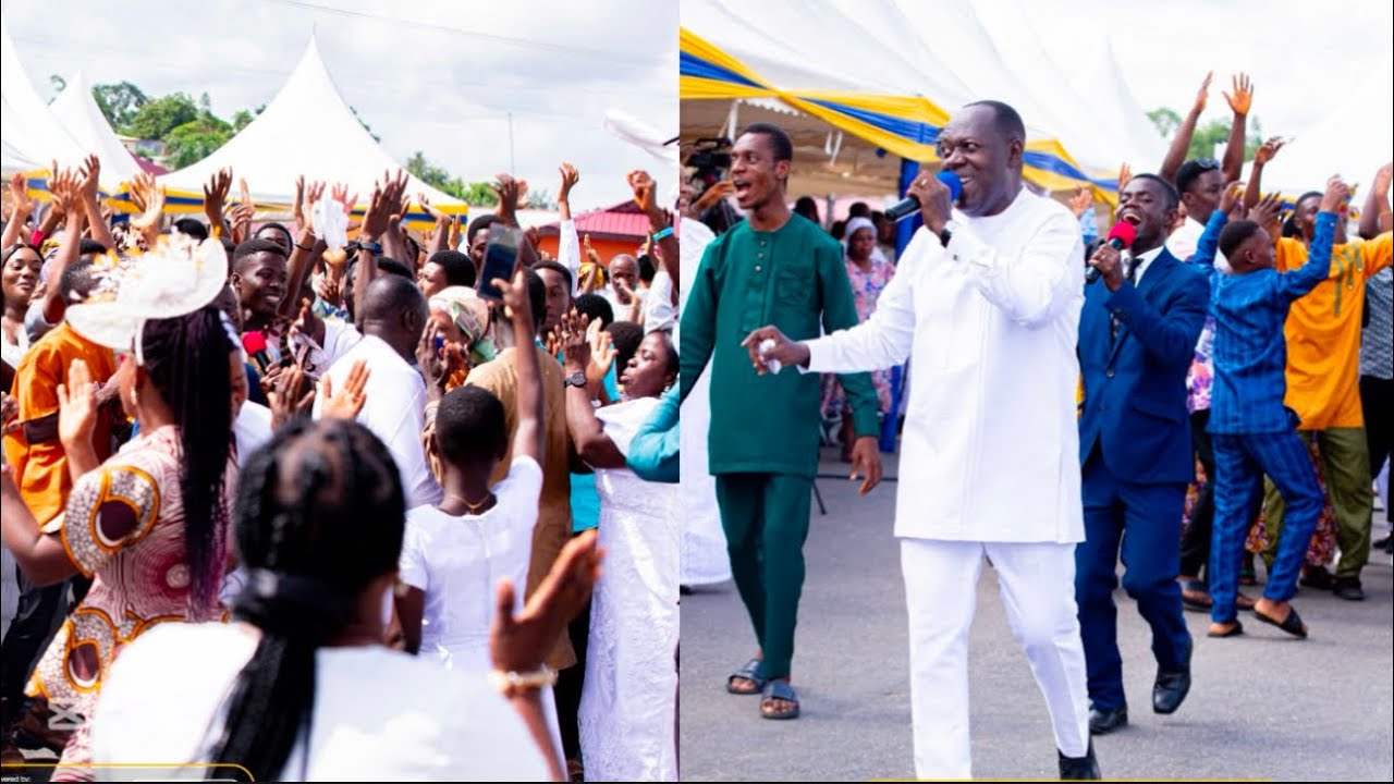 Youth Dance Powerfully to ELD. Mireku Praise at 2025 Easter Convention ...