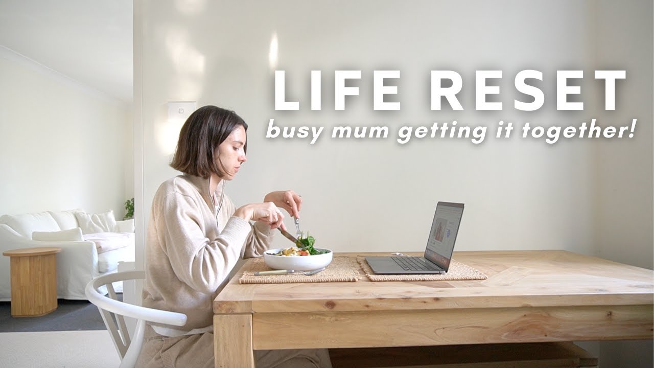 A realistic & balanced life RESET DAY *get motivated with me* *get it ...