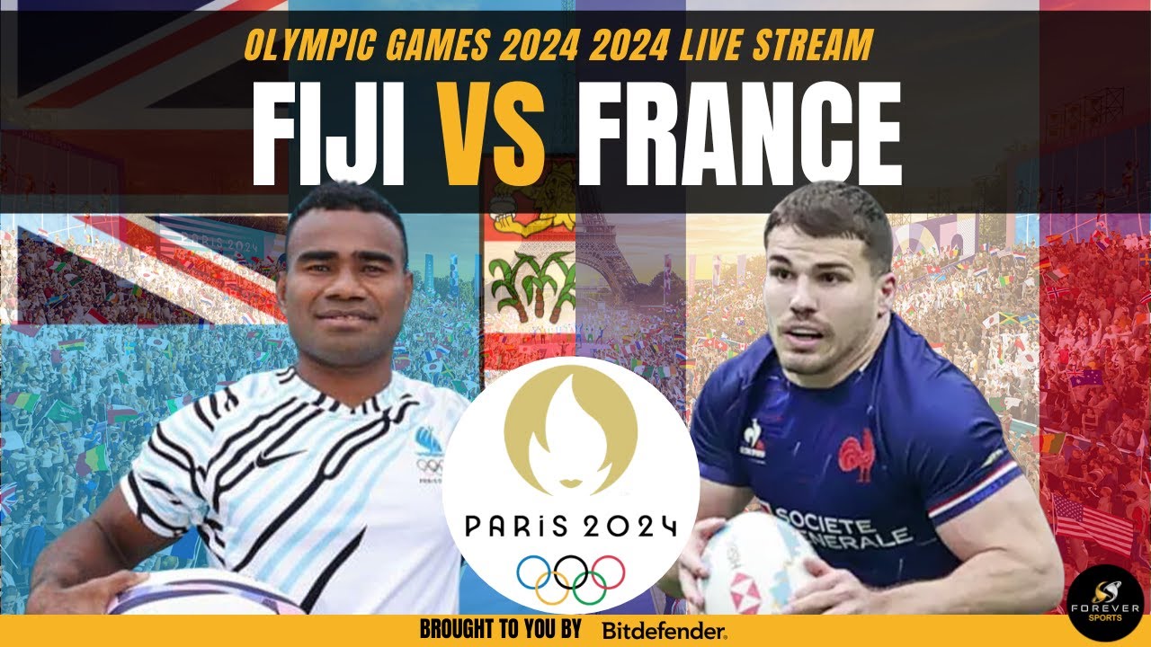 FIJI VS FRANCE LIVE | Olympic Games 2024 Rugby 7s Live Commentary ...