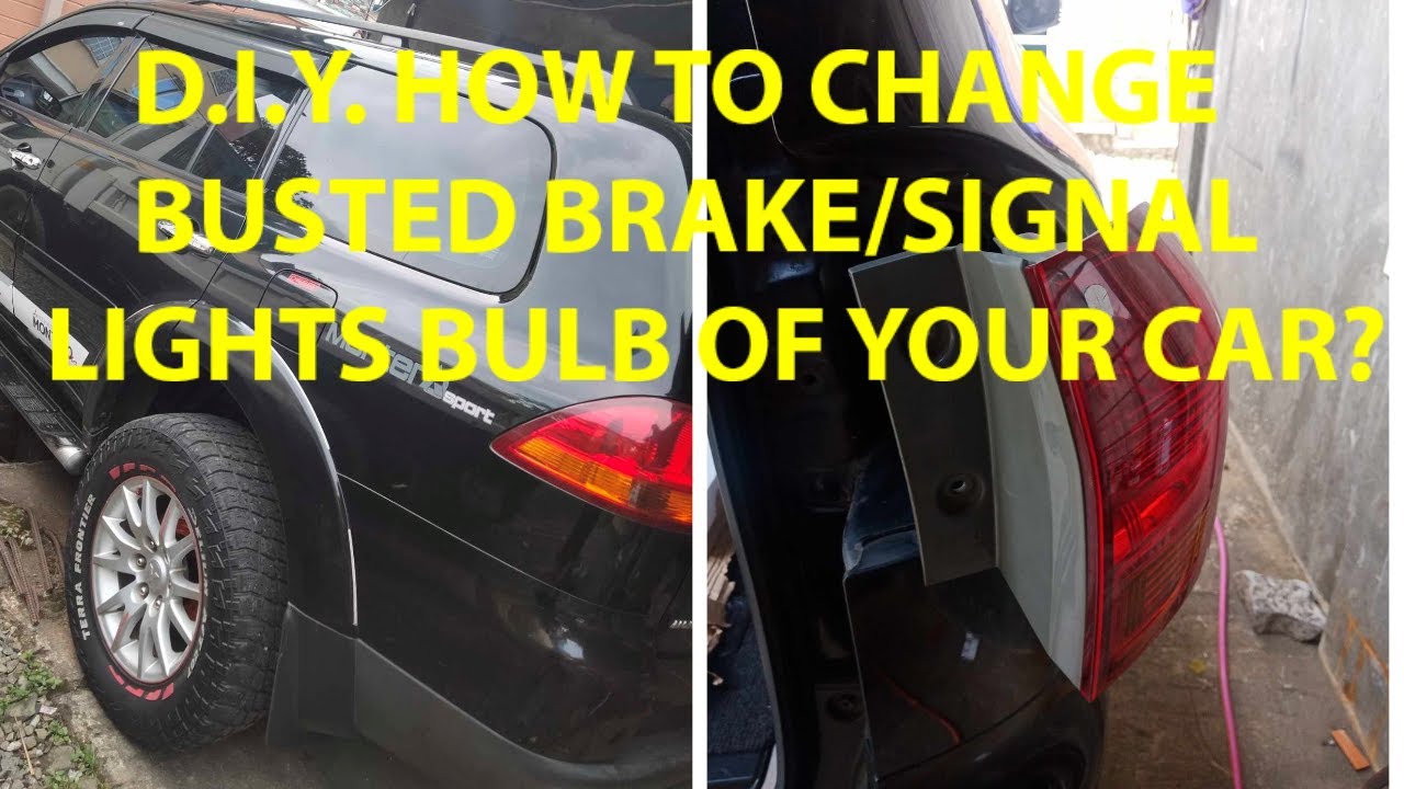 HOW TO CHANGE BUSTED BRAKE LIGHT/SIGNAL LIGHT BULBS - YouTube