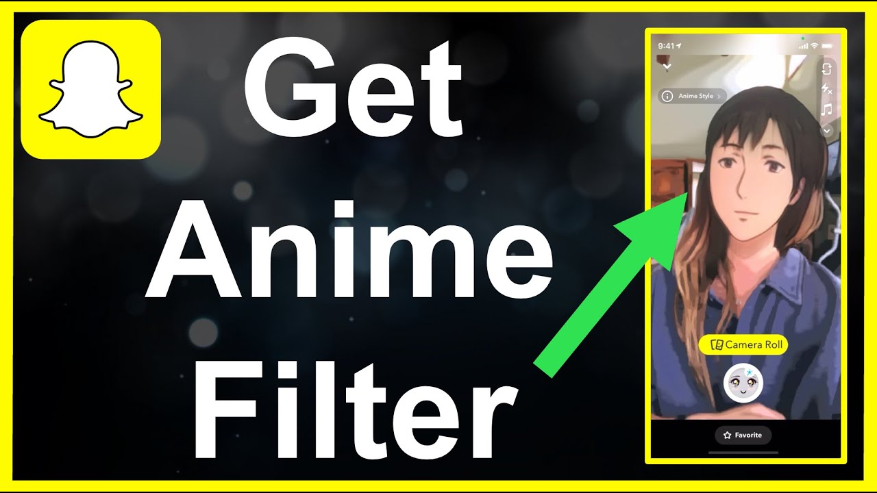 How To Get Anime Filter On Snapchat - YouTube