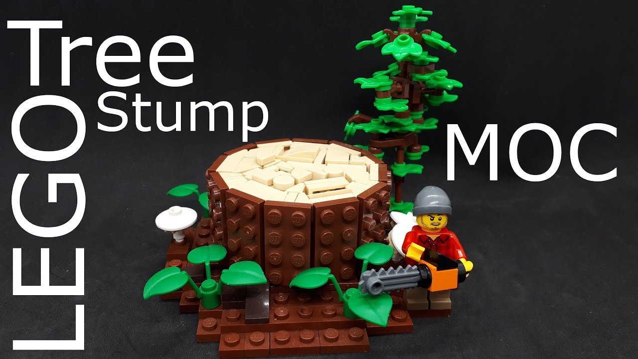 LEGO Tree Stump MOC - YouTube