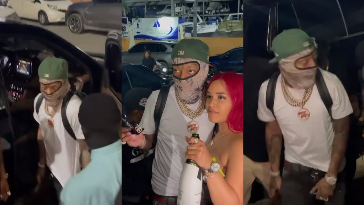 Rochy RD Llegando al Concierto de Lápiz Consiente En El United Palace ...