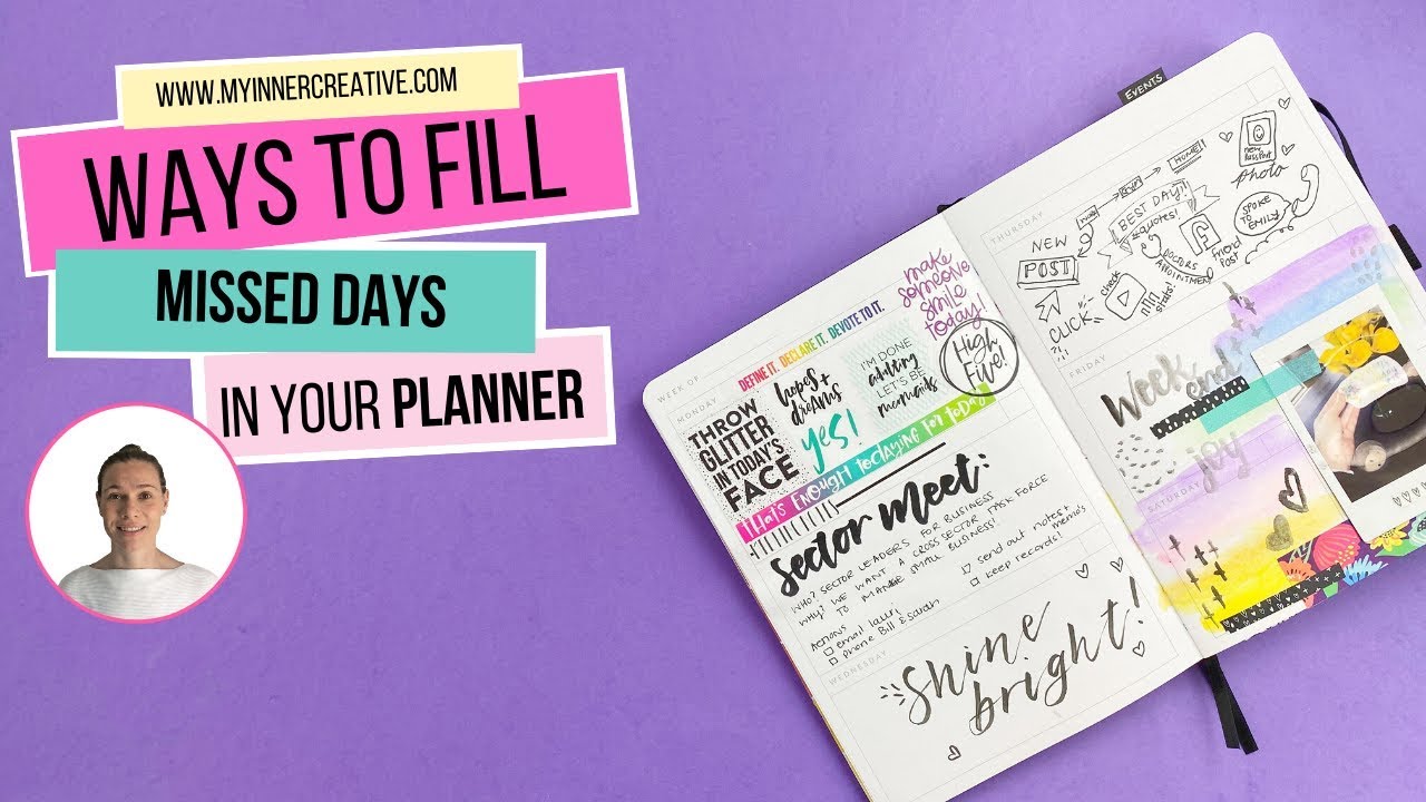 5 ways to fill blank pages in your planner, notebook or bullet journal ...