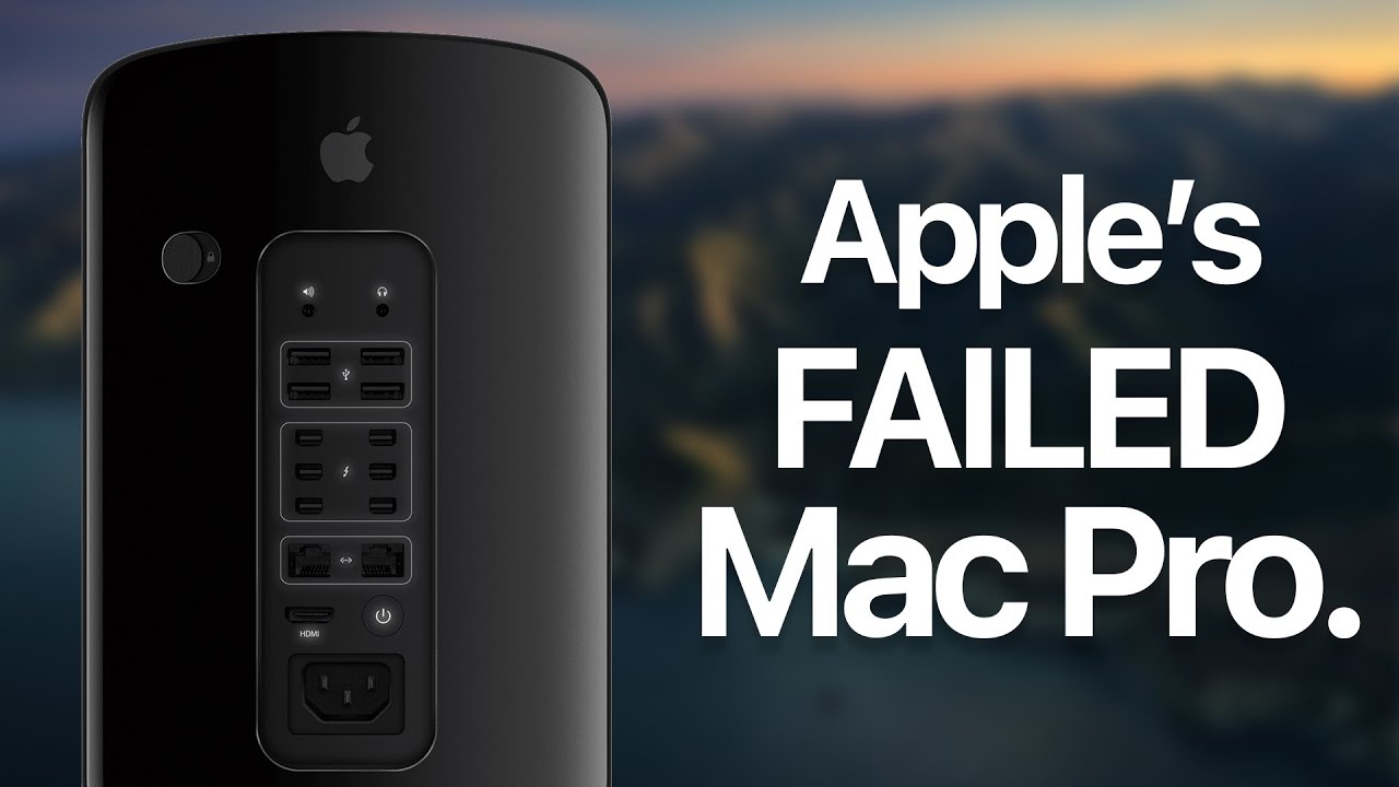 Apple's failed Trash Can: 2013 Mac Pro - YouTube