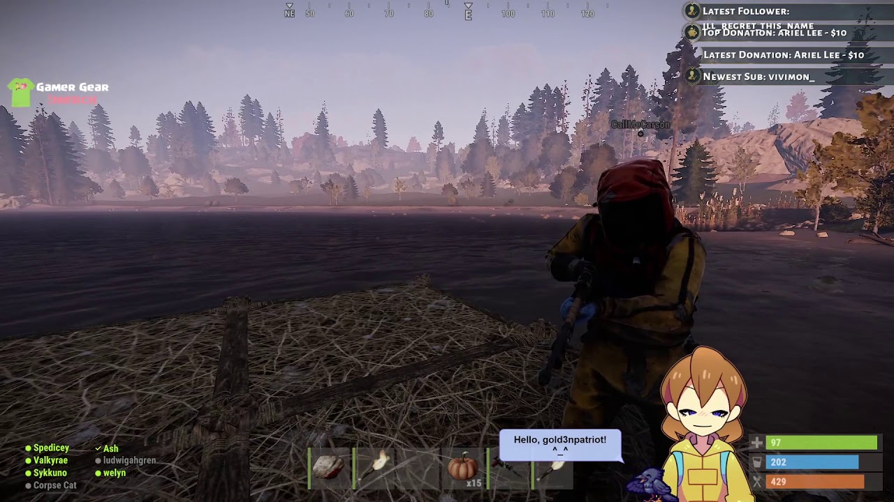 Ash kills Carson | OTV & Friends Rust | Ash_on_LoL plays Rust - YouTube