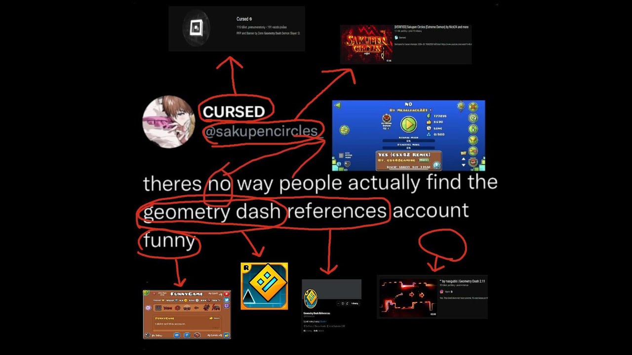a motherfrickin geometry dash reference - YouTube