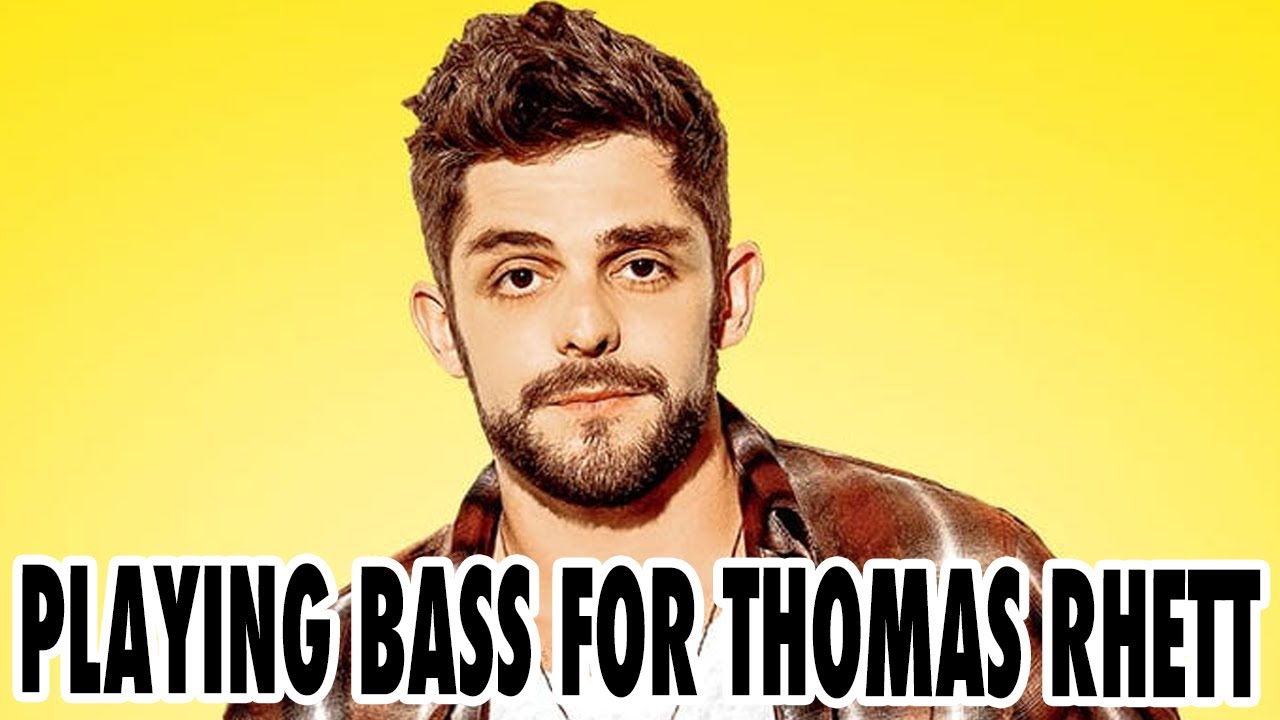 How Travis Vance Started Playing Bass for Thomas Rhett - YouTube