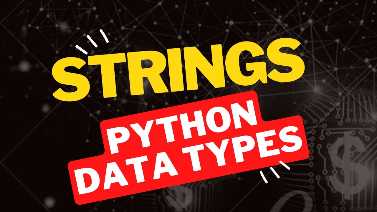 Python Tutorials Strings 1 Python Crash Course Youtube 3783