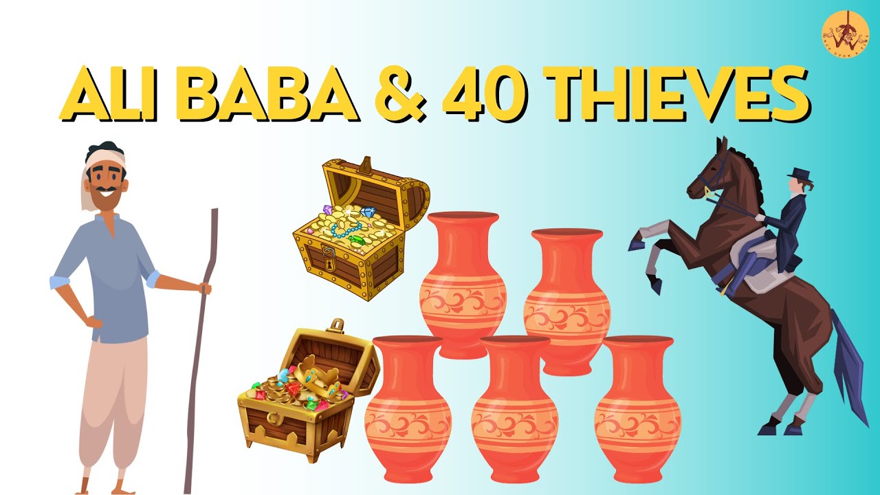Ali Baba and the 40 Thieves #kidsvideo #cartoon #viral #story # ...