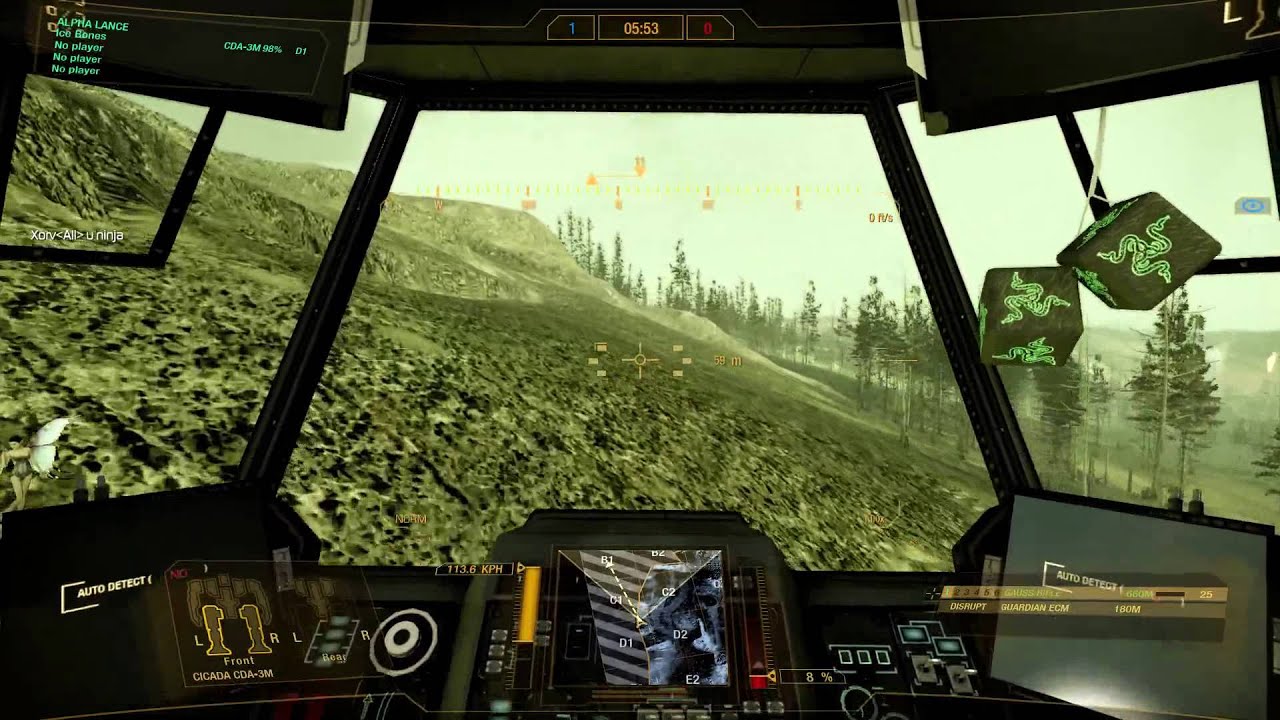 MWO (Mechwarrior Online) Competitive Ladders Week11: Ice Bones vs Xorv ...