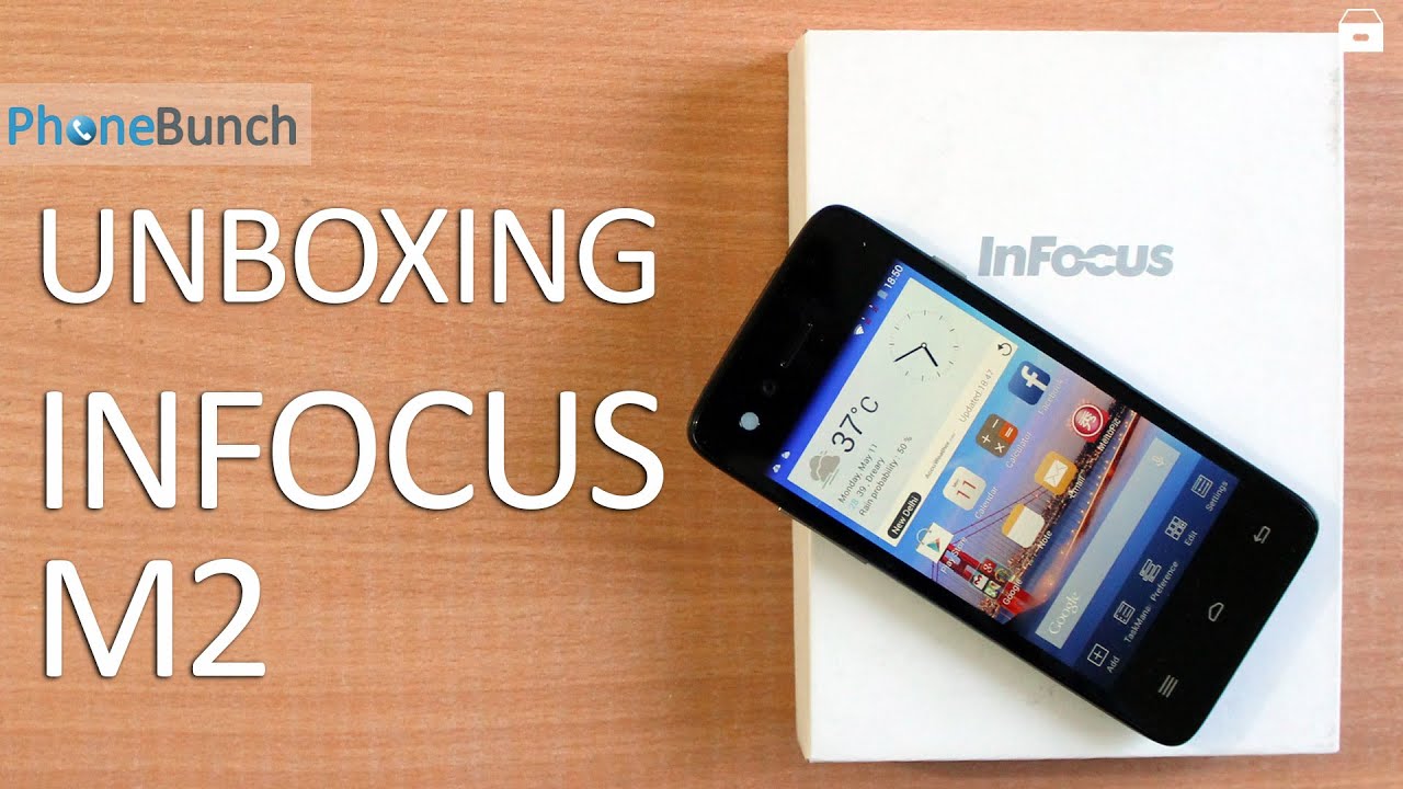 InFocus M2 Unboxing and Hands-on Overview - YouTube