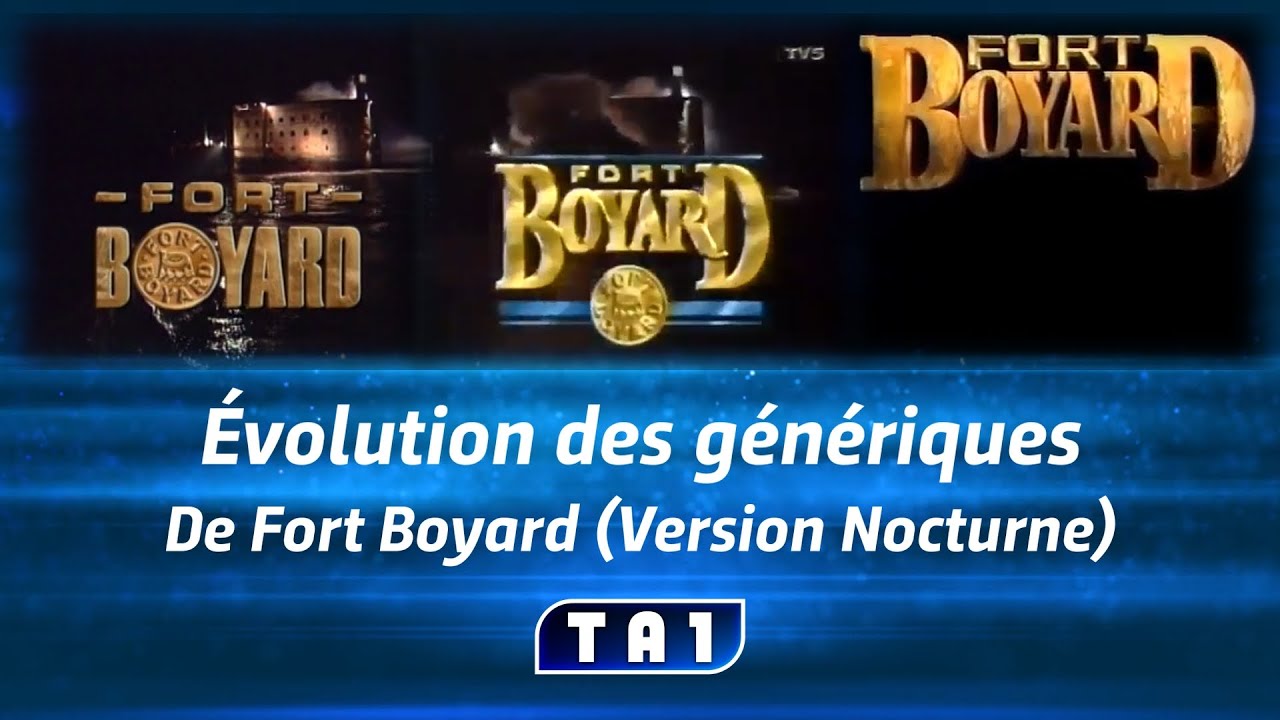 Évolution des génériques de Fort Boyard (Version Nocturne) - YouTube