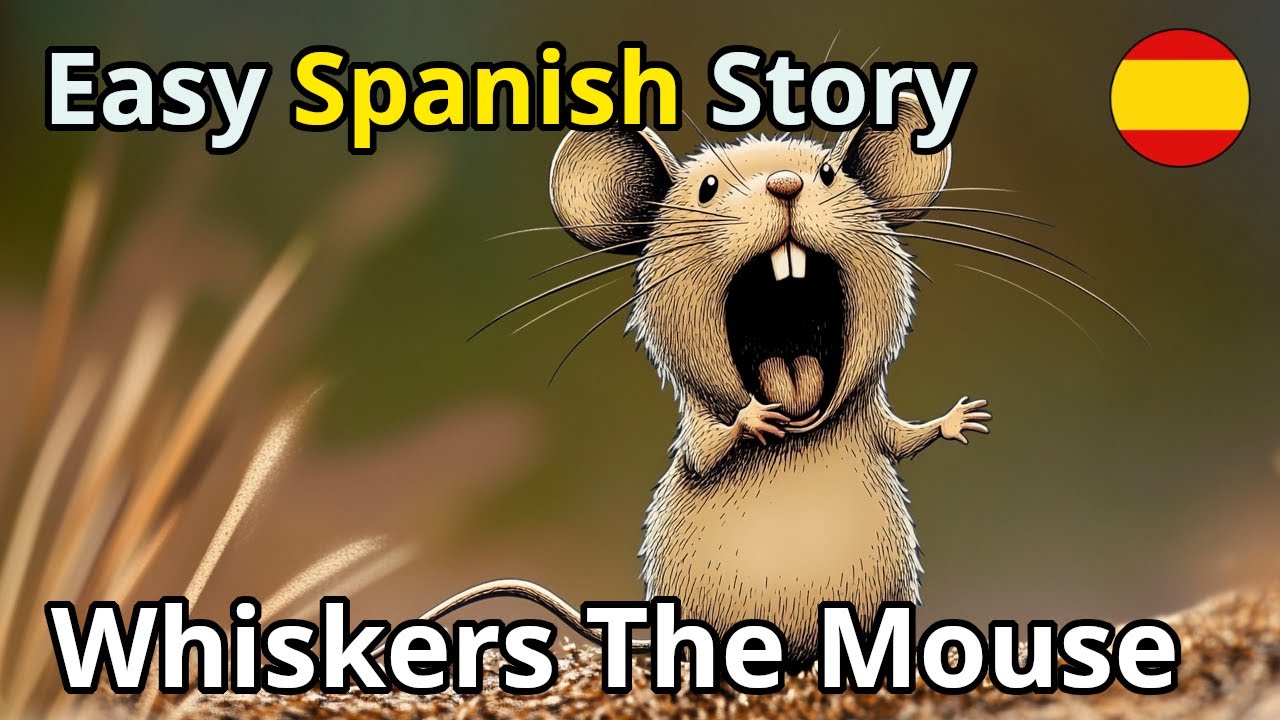 Easy Spanish Story: Whiskers the Mouse - YouTube