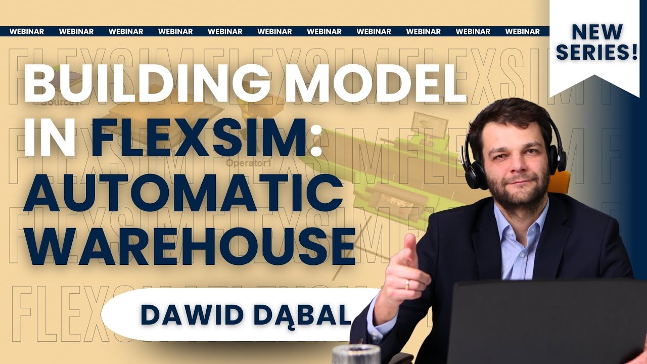 BUILDING MODEL IN FLEXSIM: AUTOMATIC WAREHOUSE | Step-by-Step ...
