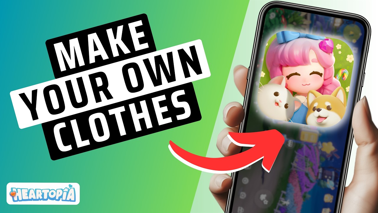 How To Make Your Own Clothes In Heartopia - YouTube