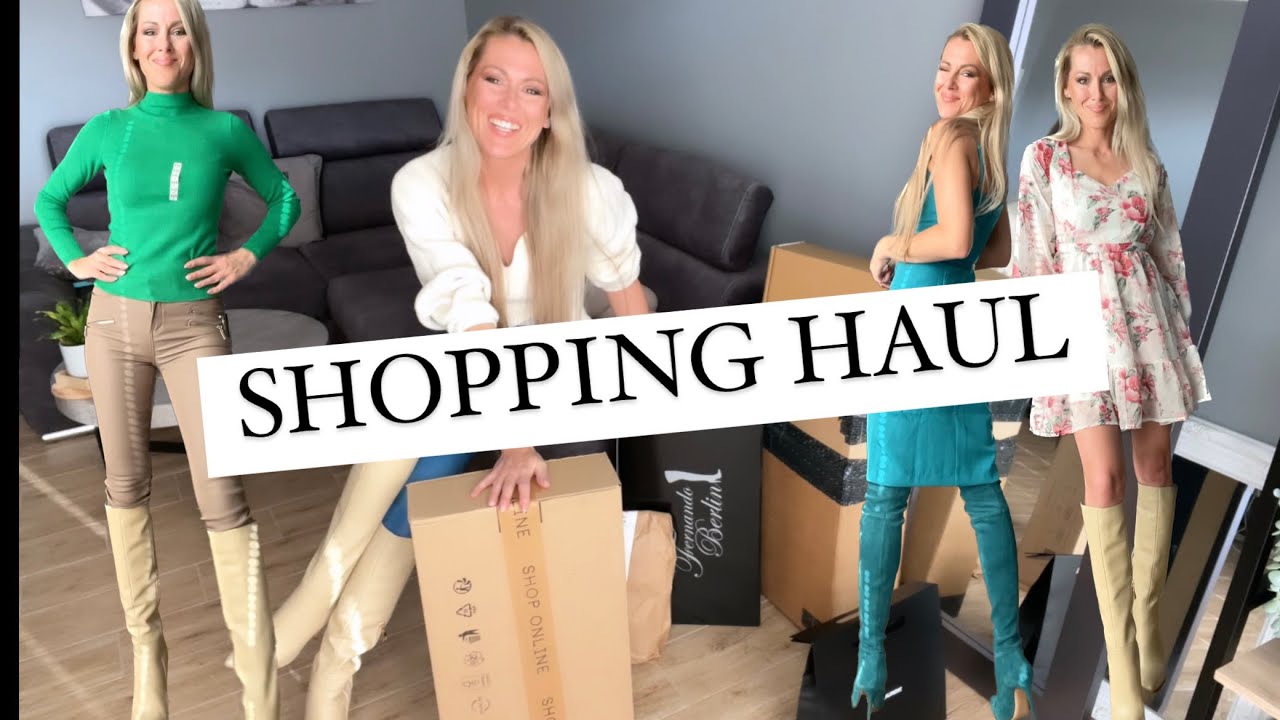 Shopping Haul New Collection and so many parcels to open - YouTube