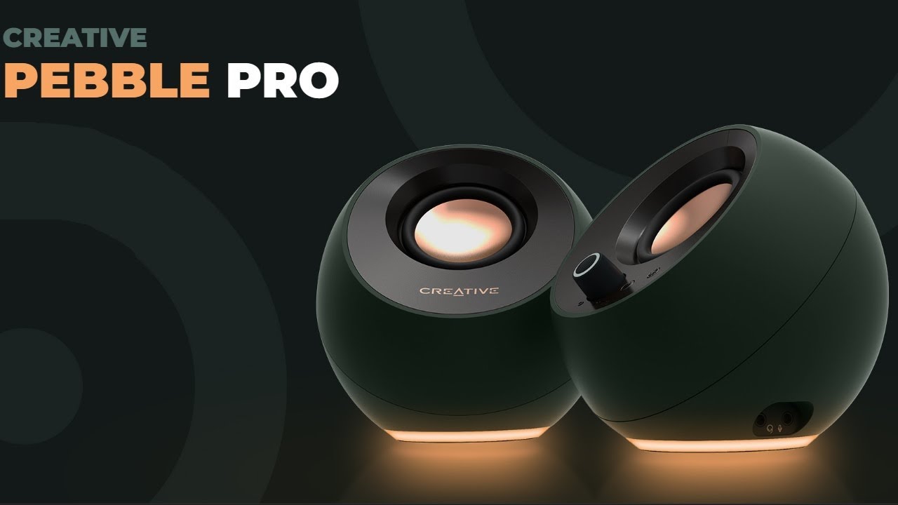 Creative Pebble Pro - stylowe głośniczki BT, tym razem z RGB! Czy warto ...