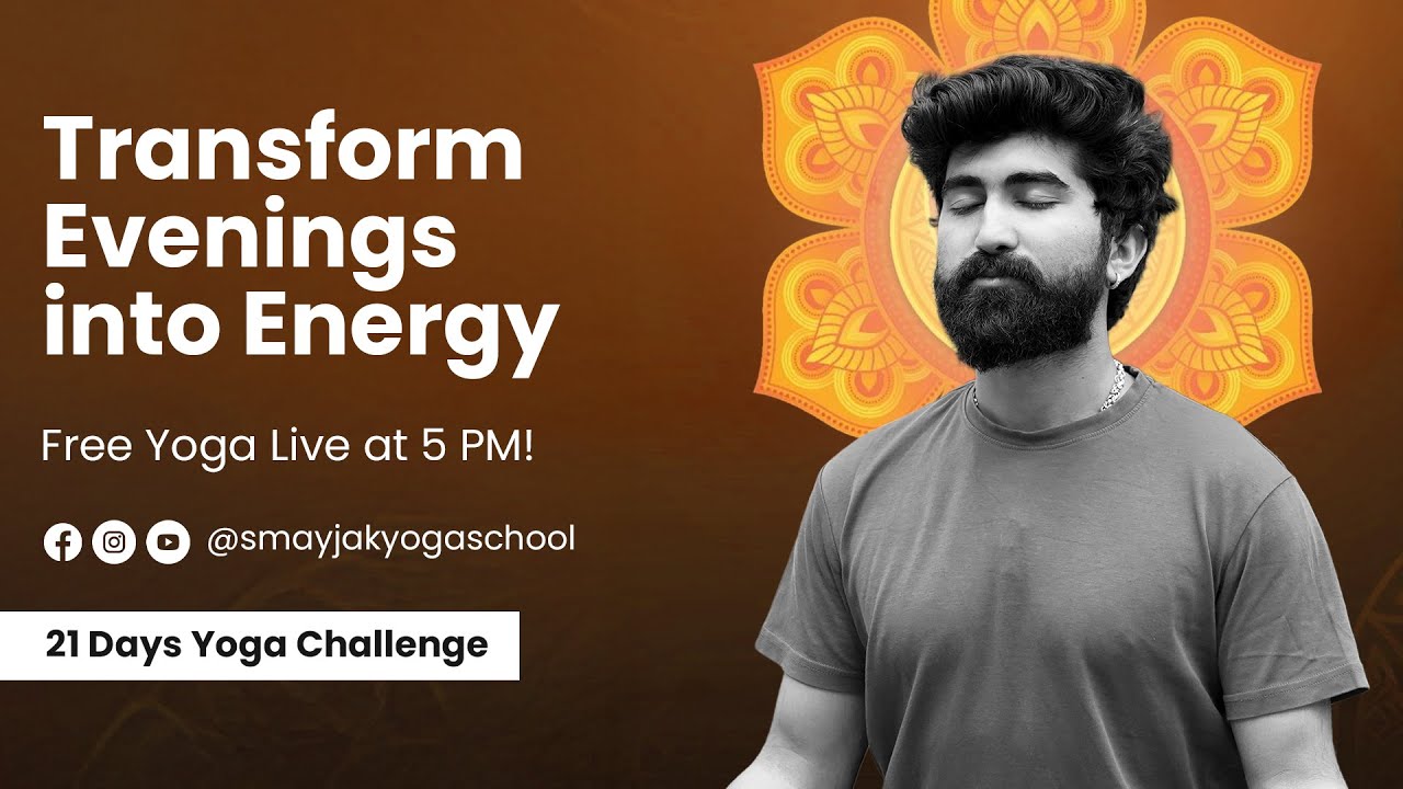 Free Live Yoga Class Day 19 | Basic to Advanced Yoga Flow - YouTube