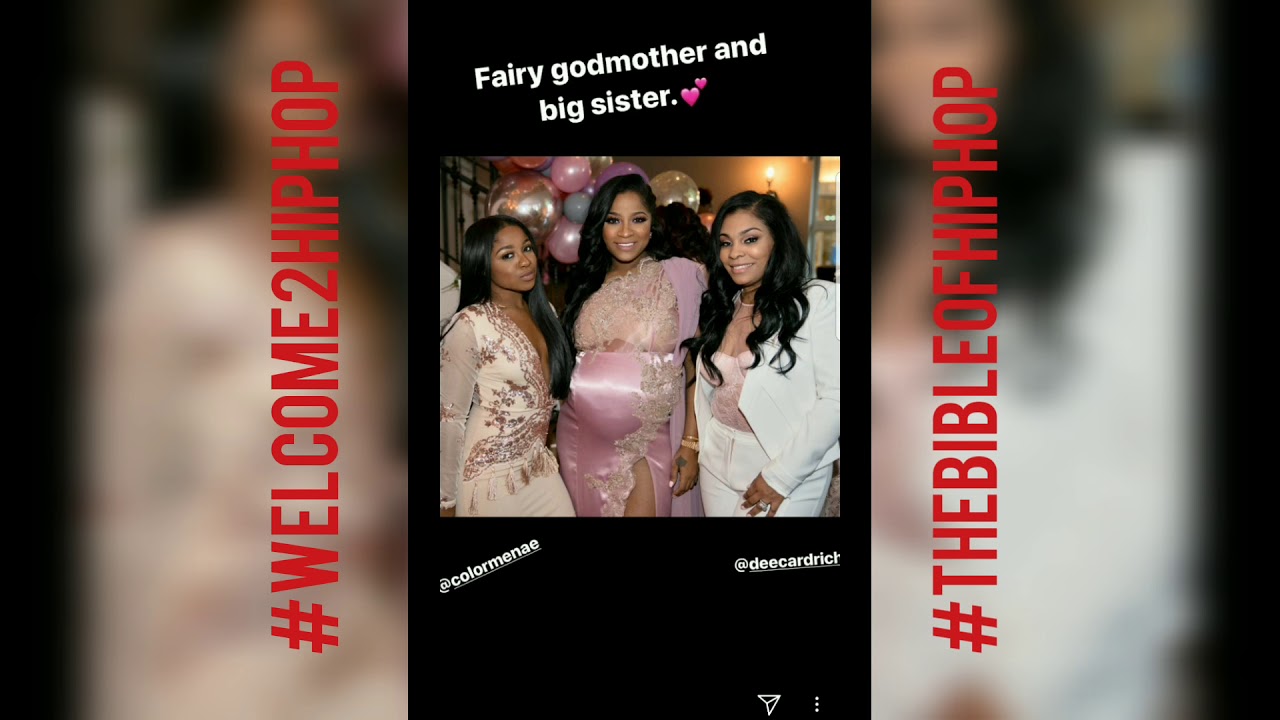 Lil Wayne ex Toya SHOWS OFF NEW Baby daddy at Babyshower for Reign ...